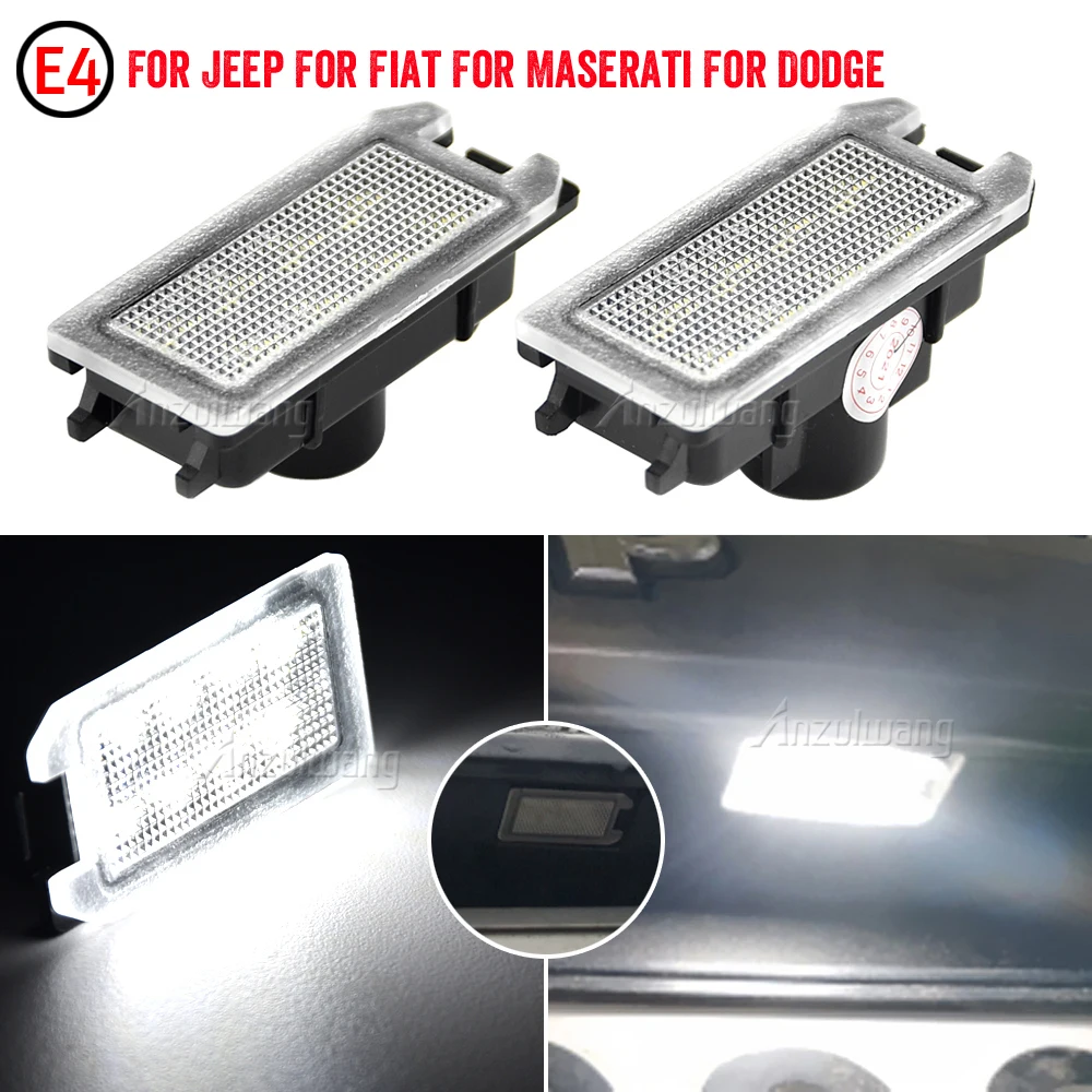 2X-Canbus-LED-License-Number-Plate-Light-For-14-20-Jeep-Grand-Cherokee ...