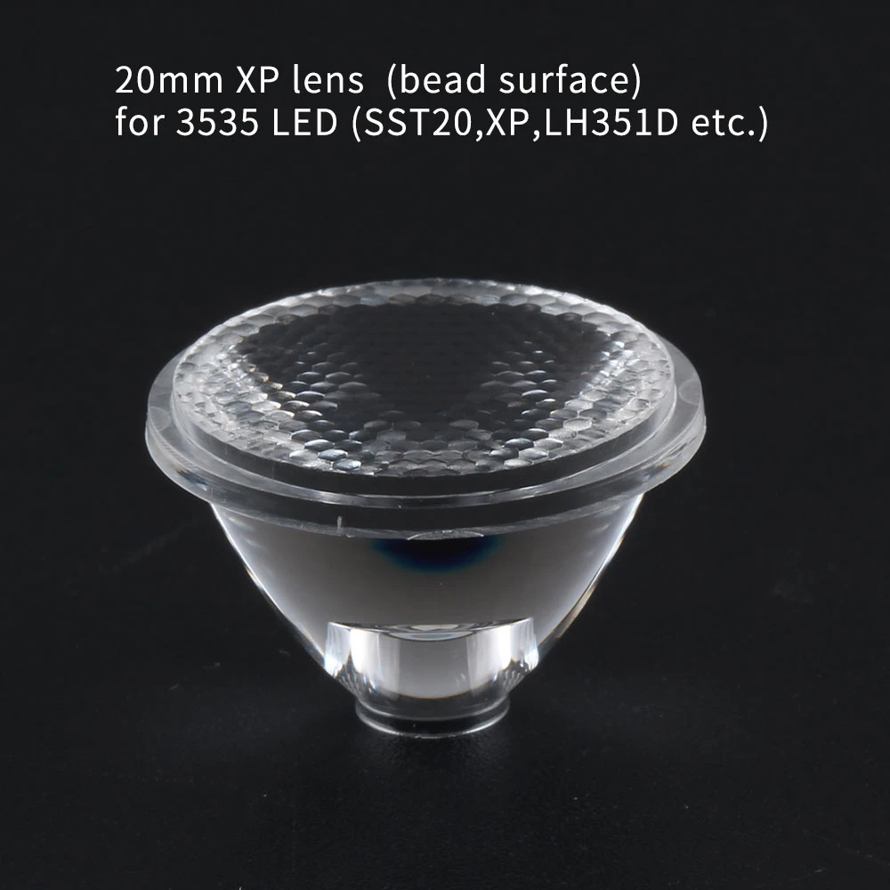 10/15/20/25/30/38/45/60/85 Degree 20mm Tir Lens ,bead Surface, For 3535 ...