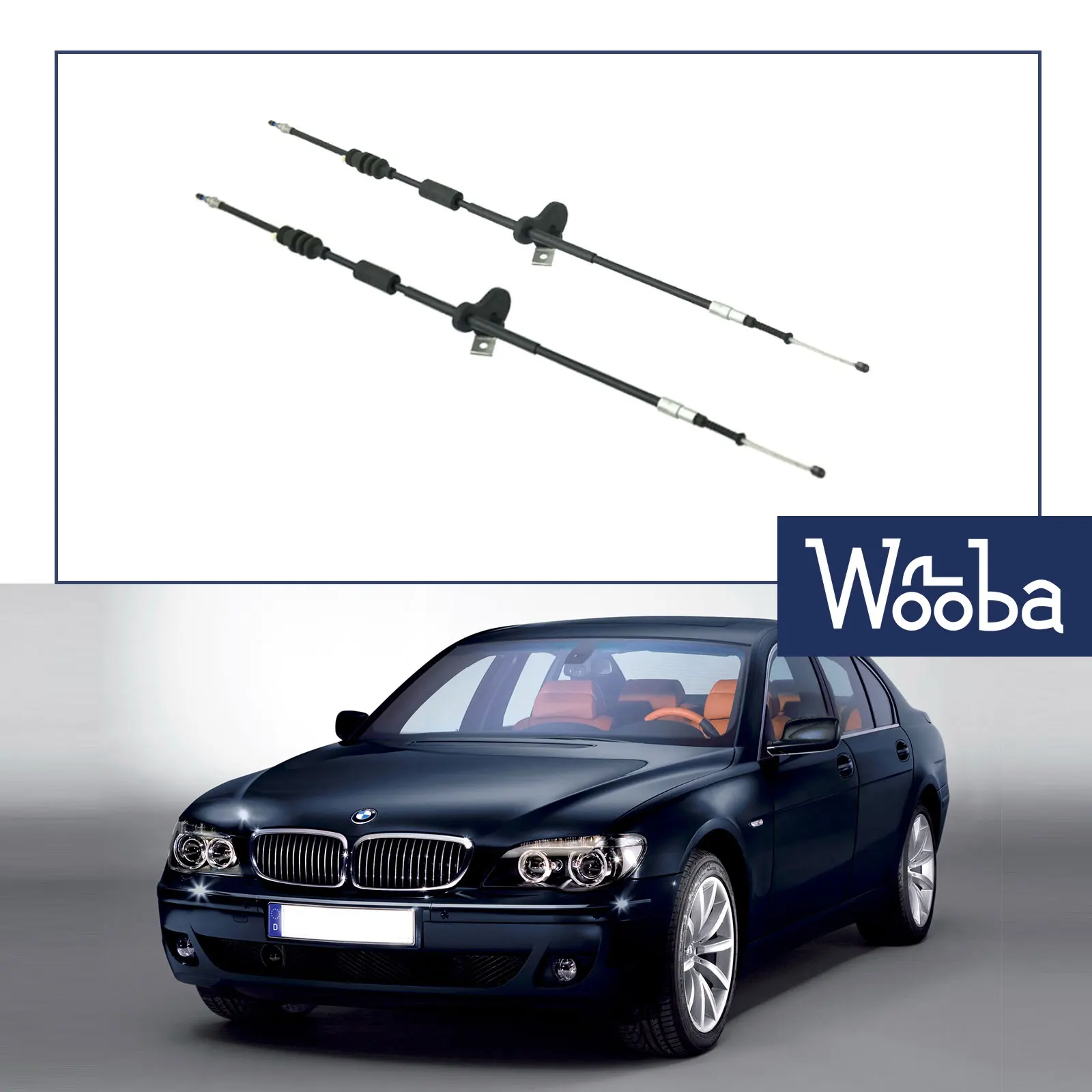 New LH RHParking Brake Cable For 2002-2008 BMW E65 745 750 760 Alpina ...