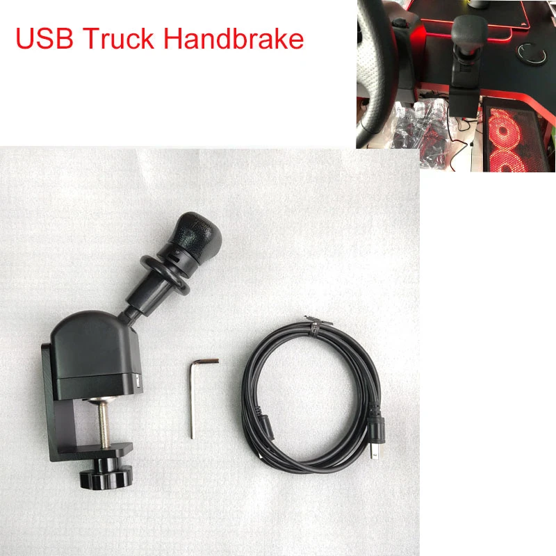 PC SIM USB Lkw Handbremse Für Logitech G27 G29 G923 Lenkrad Für ETS2 ...