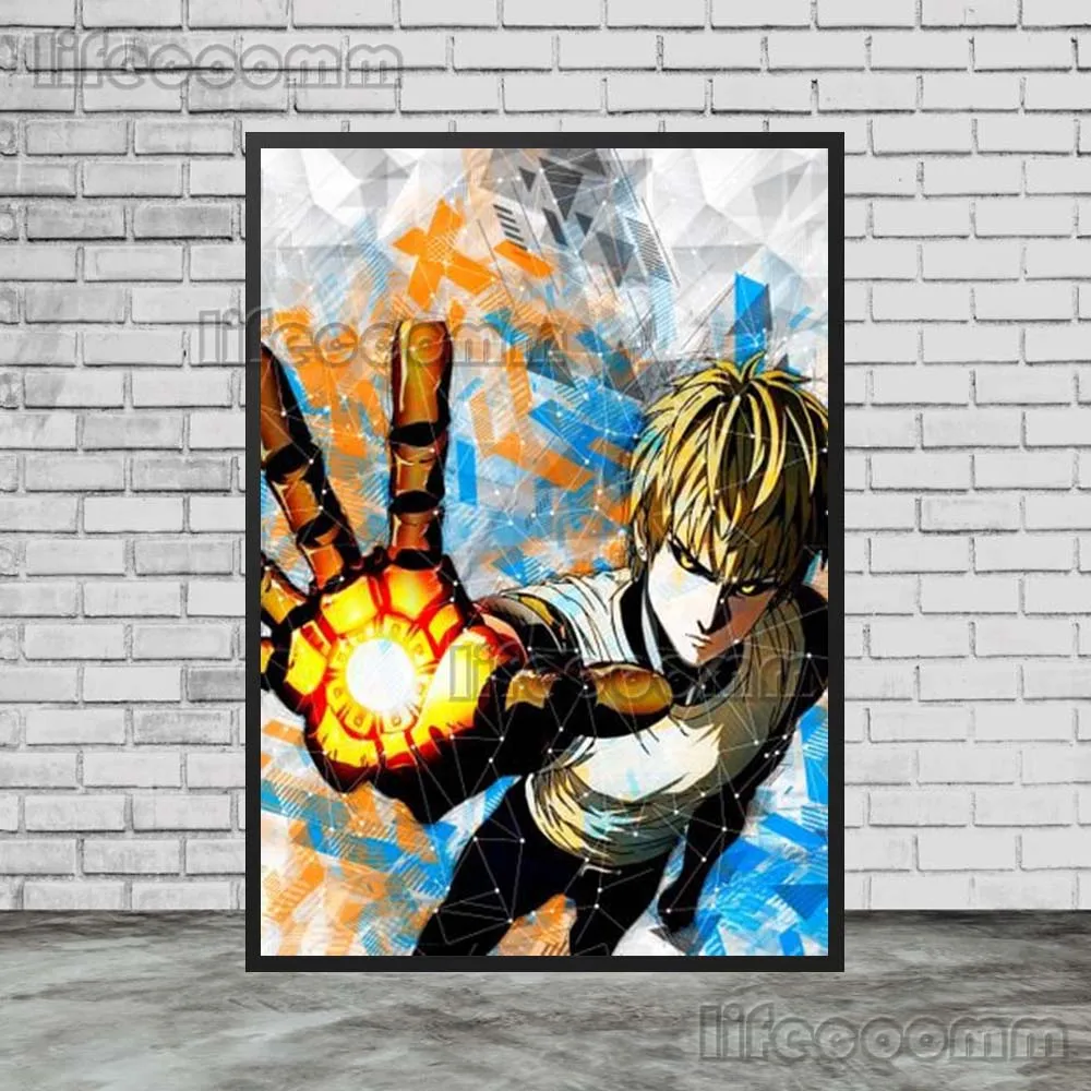 Anime Punch Wall