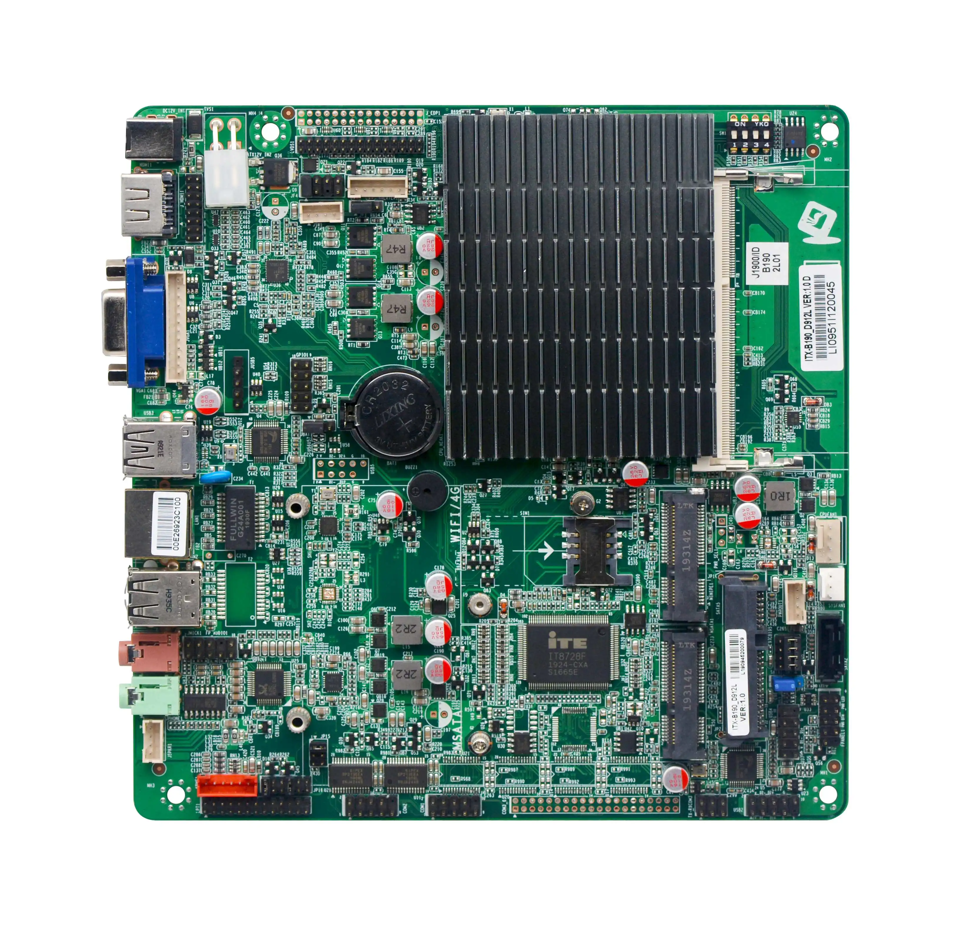 All-In-One-Bay-Trail-platform-Celeron-J1900-Quad-Core-Fanless-Mini-ITX-Motherboard-Support ...