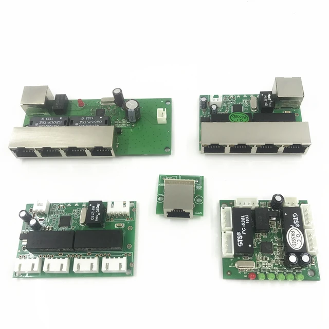 5 port ethernet change circuit board for ethernet change module 10 ...