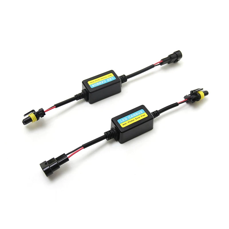 2PCS 9005 9006 9012 H10 LED Anti Flicker Capacitor Error Code Computer ...