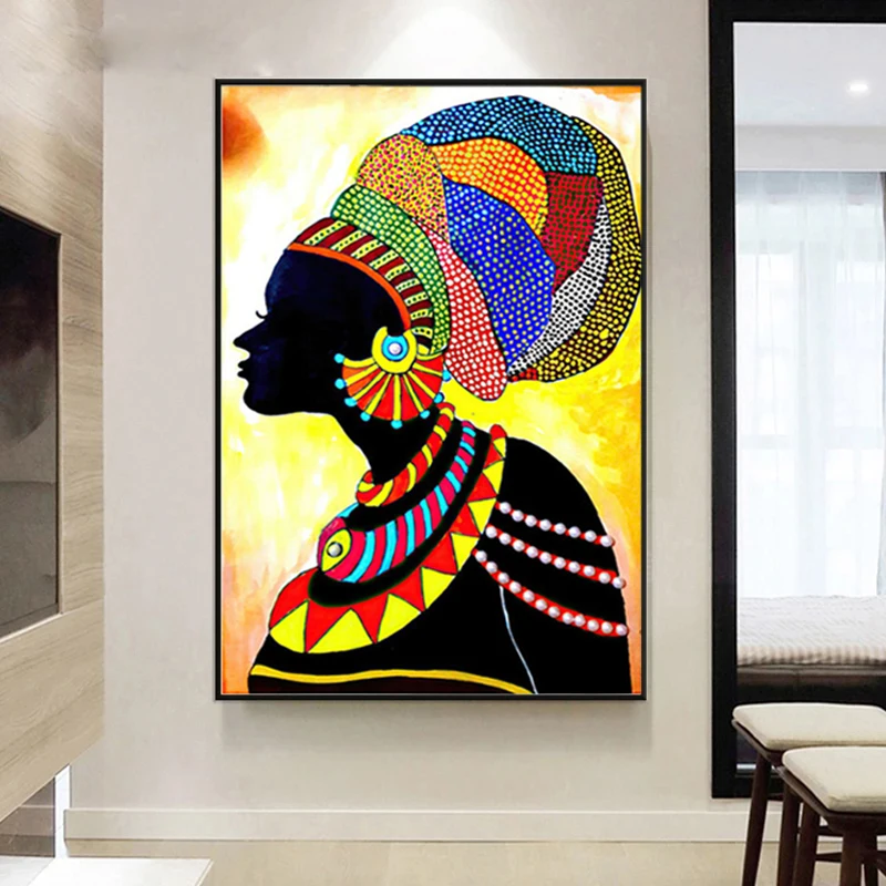 African Abstract Artwork Paintings