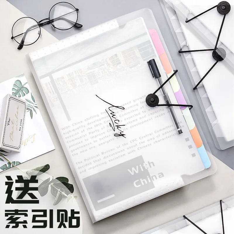 Multi-layer-Storage-Folder-Box-Large-capacity-File-Bag-A4-Test-Paper ...