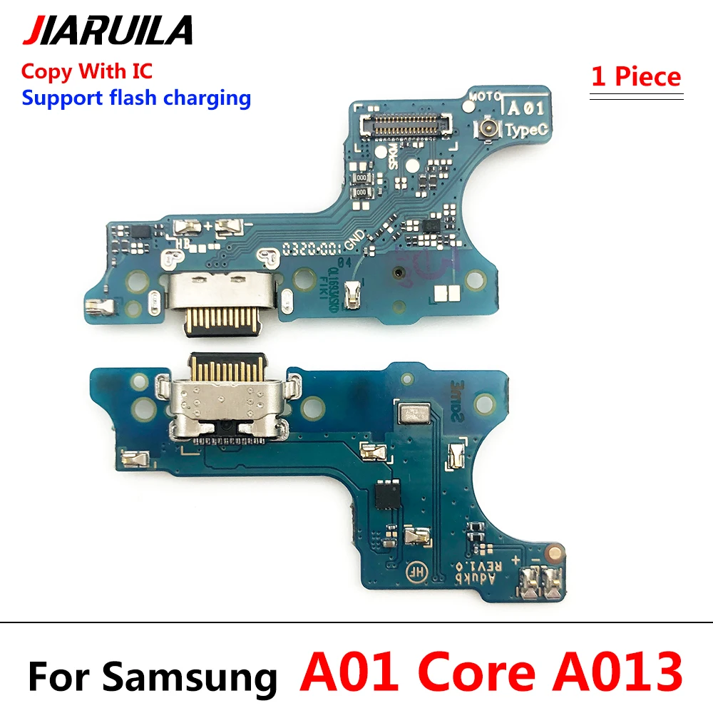 Usb Charging Dock Plug Socket Port Connector For Samsung Galaxy A01 Core A013f Mic Microphone ...