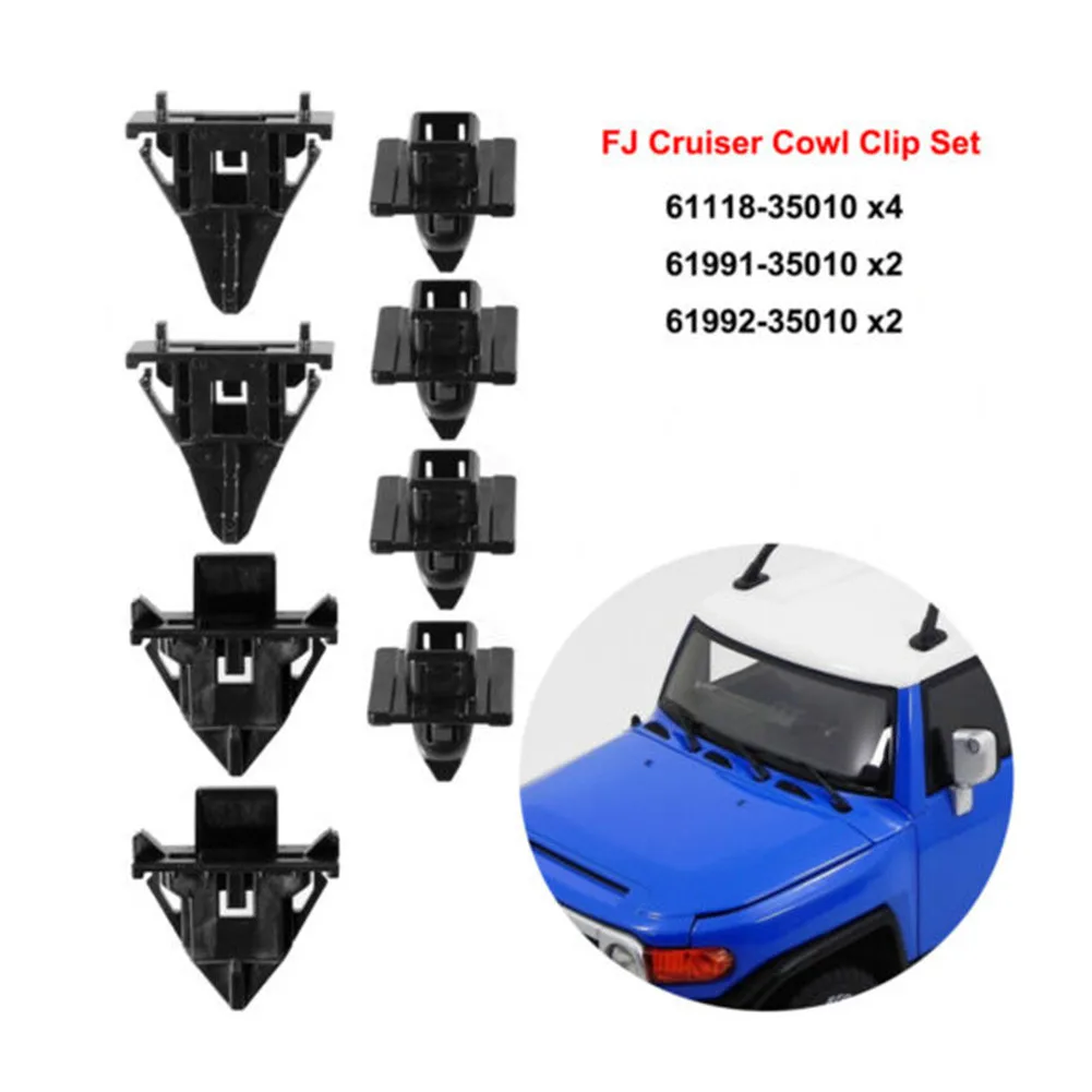 8pcs Car Panel Clips Body Retainer Fender Cowl Clip Set FOR TOYOTA FJ ...