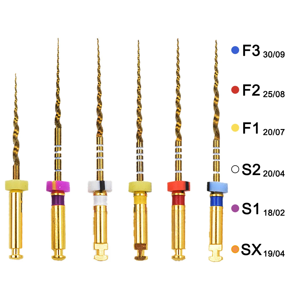 3-Boxes-Dental-Nickel-Titanium-Golden-Endo-Rotary-Files-With-Heat ...