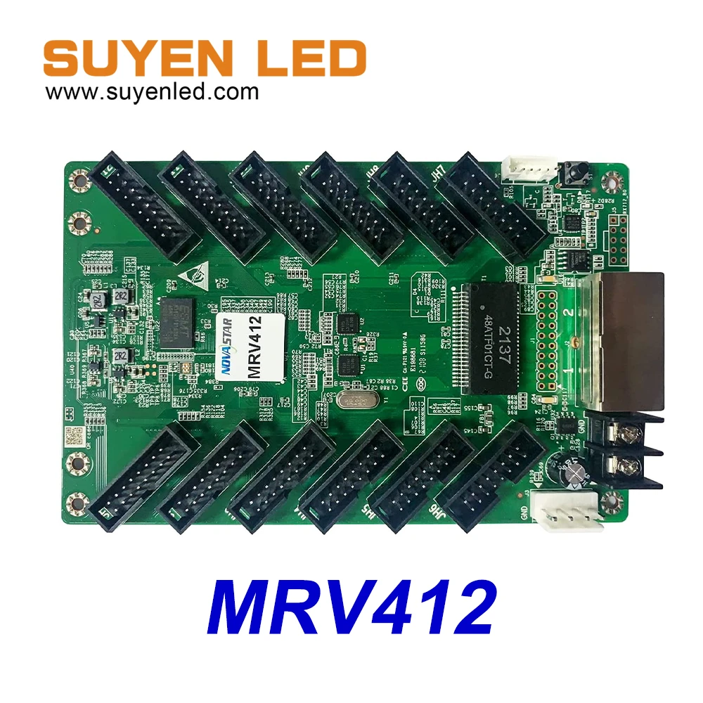 NovaStar 풀 컬러 LED 스크린 수신 카드, MRV412, 최고의 가격|디스플레이 화면| - AliExpress