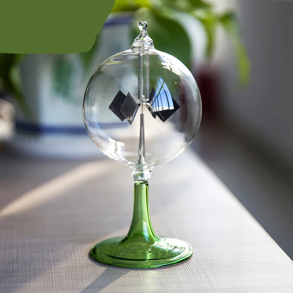 Sunshine Rotating Windmill Glass Furnishing Article Toy Gift Decoration ...