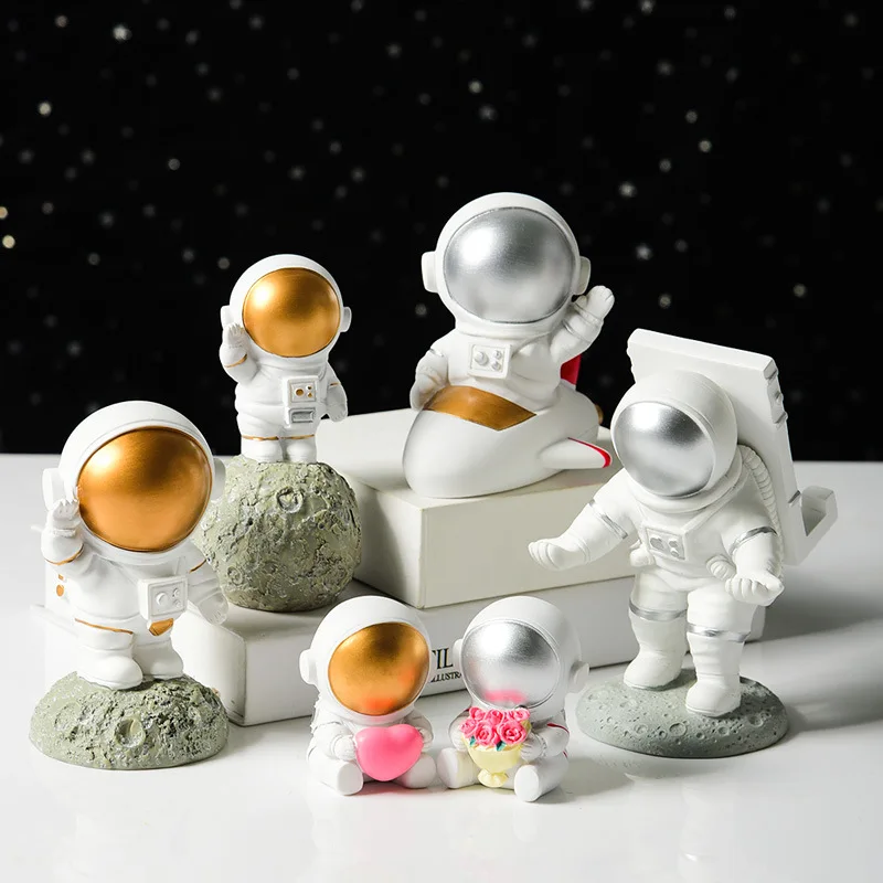 Silicone Candle Ornaments | Astronauts Silicone Mold | Astronaut ...