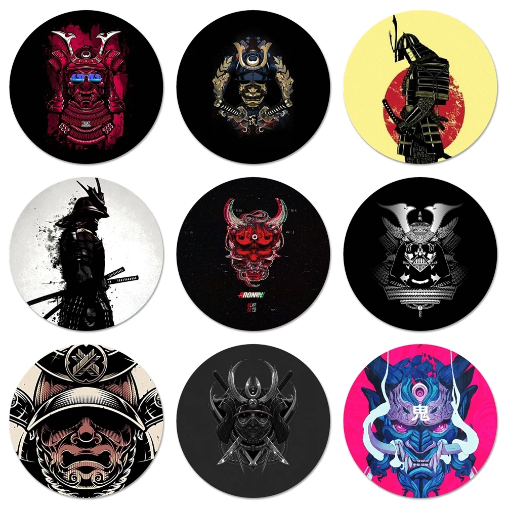 Japanese Samurai Mask Wallpaper
