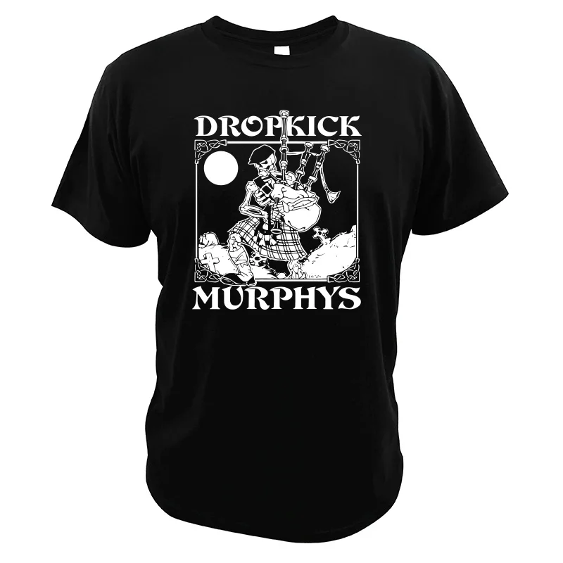 Dropkick Murphys T Hemd Skeleton Piper Amerikanischen Celtic Punk Band ...