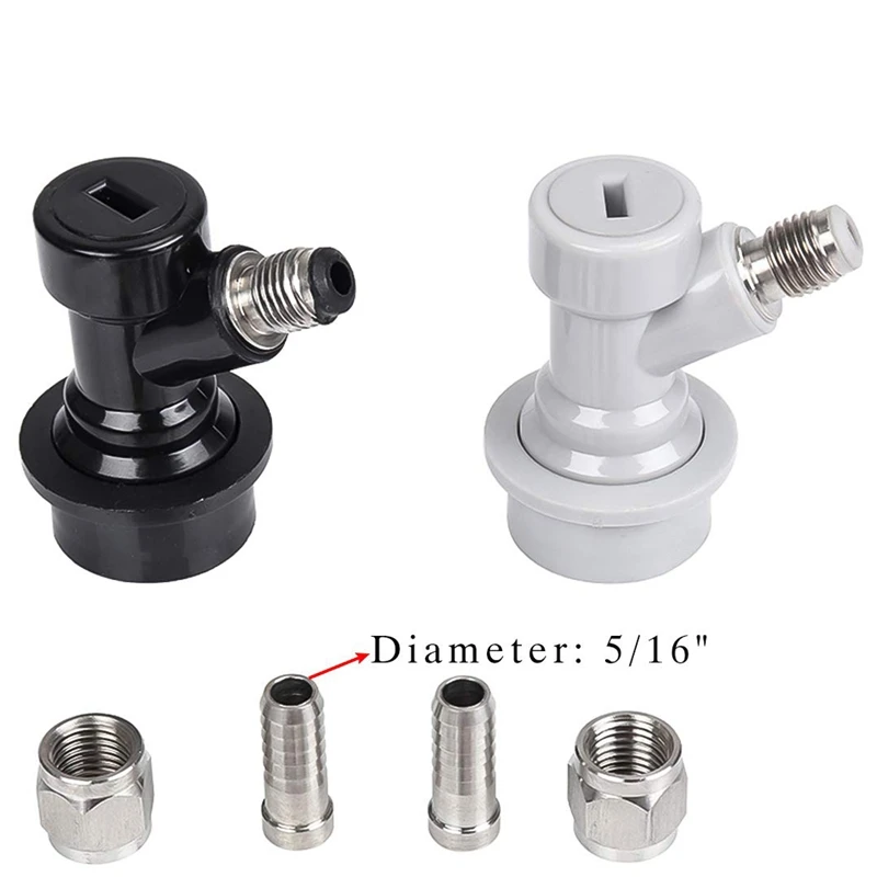 Ball Lock Disconnect, Keg Disconnect Mfl 1/4 Thread, Ball Lock Keg ...
