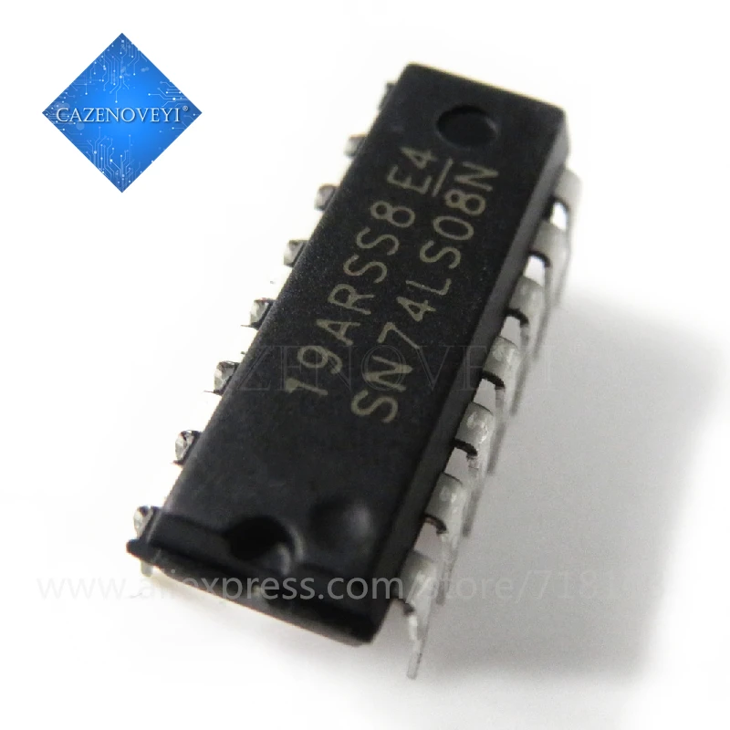 10 tamanhos sn74ls08n hd74ls08p sn7408 74ls08n ls7408 dip 14 em estoque ...