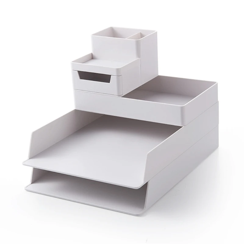 A4-Paper-Organizer-Document-Plastic-Case-Office-Table-Desk-Storage ...