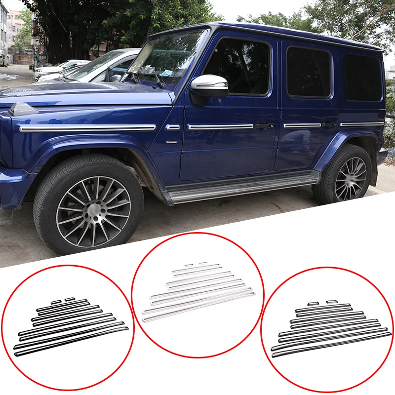 10 Pcs/Set For Mercedes Benz G Class W463 2019 2020 ABS Car Side Door ...