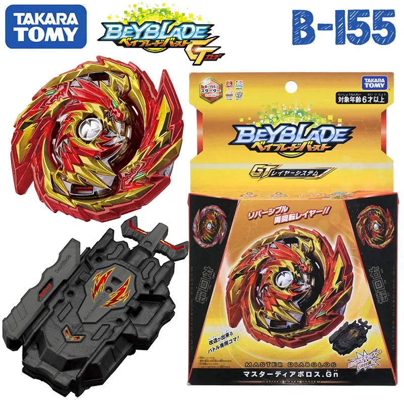 Original Takara Tomy Beyblade Burst GT B-155 Lord evil dragon Blaster ...
