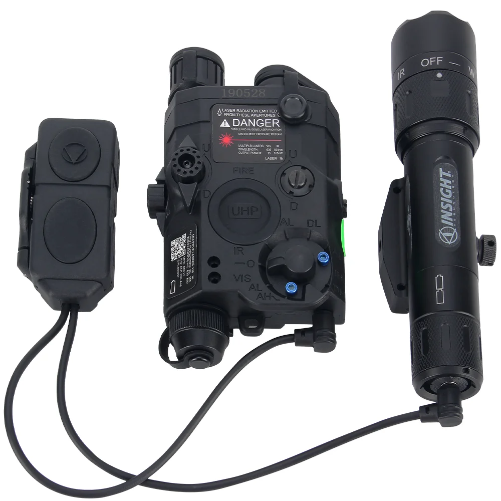 Element Airsoft Tactical An/peq 15 Wmx200 Ir Riflepeq Green Laser Gun ...