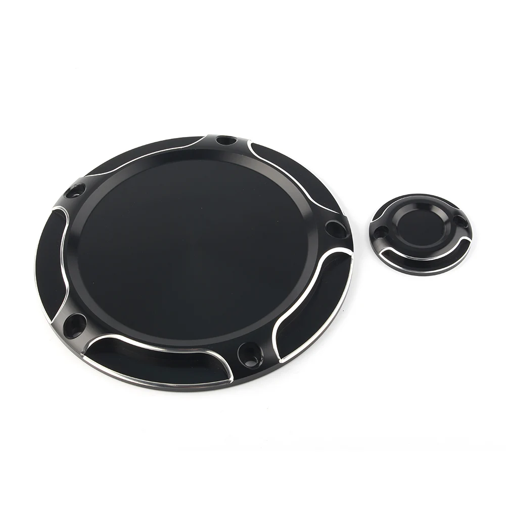 2X-Motorcycle-CNC-Derby-Timing-Timer-Cover-Set-For-Harley-Touring ...