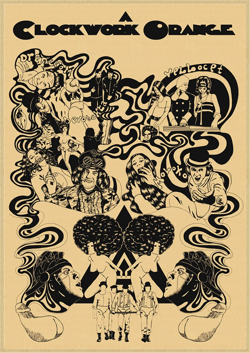 A Clockwork Orange Drawing