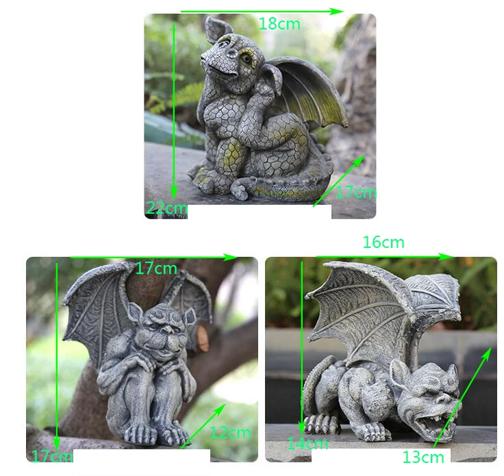 Resin Monster Statues Ornaments | Monster Resin Sculpture | Resin ...