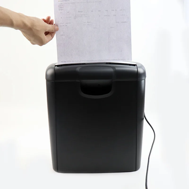 Mini Multi-functional A4 Electricity Paper Shredder 2 Level Secrecy 6 ...