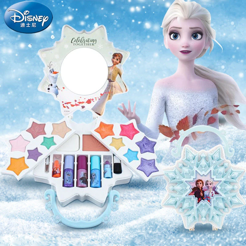 Nova disney princesa meninas congelados 2 elsa anna mala de maquiagem ...