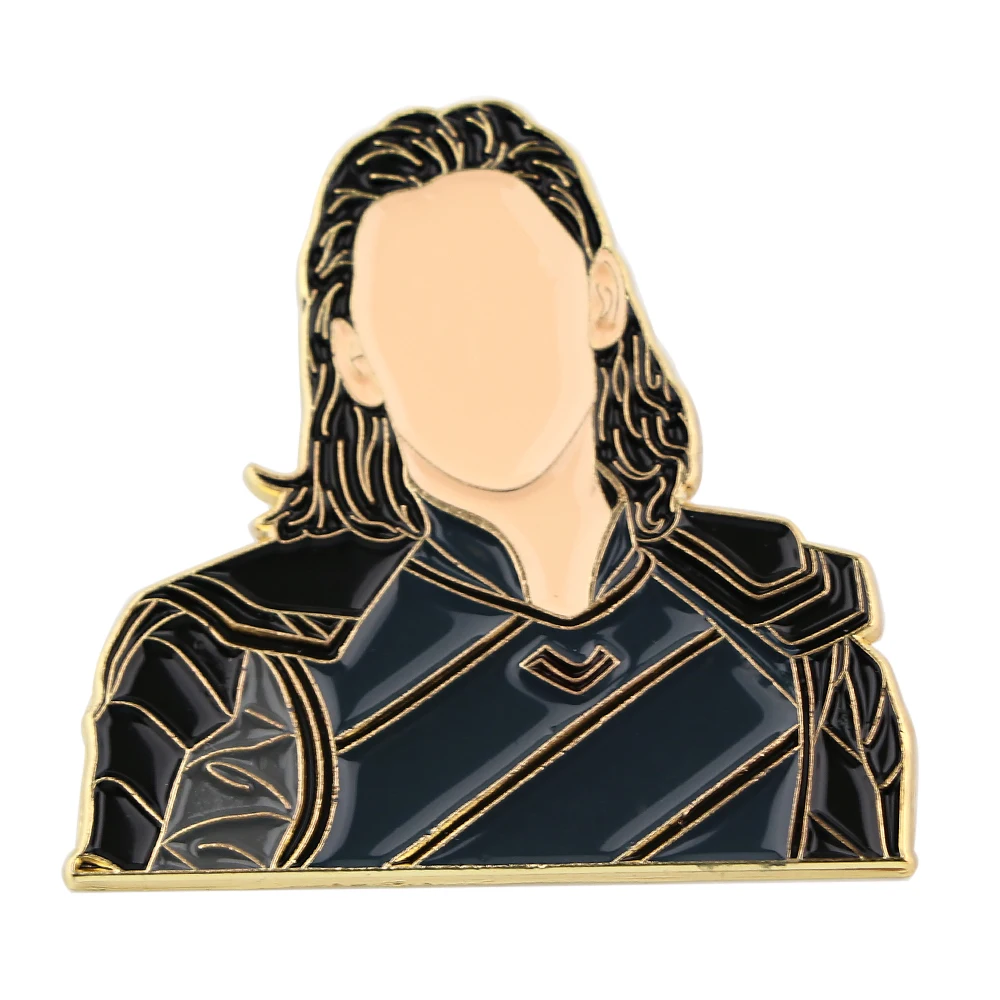 Loki Anime Enamel Pin Cartoon Lapel Brooch For Backpack Accessories ...