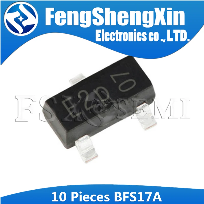 10pcs Bfs17 Bfs17a Sot-23 E2 E2w E2p High-frequency Transistor Sot23 ...