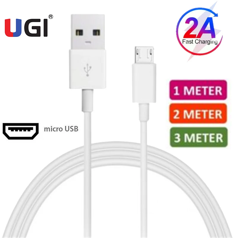 Cable de carga rápida UGI 2A para Samsung, Huawei, Xiaomi, RedMi ...