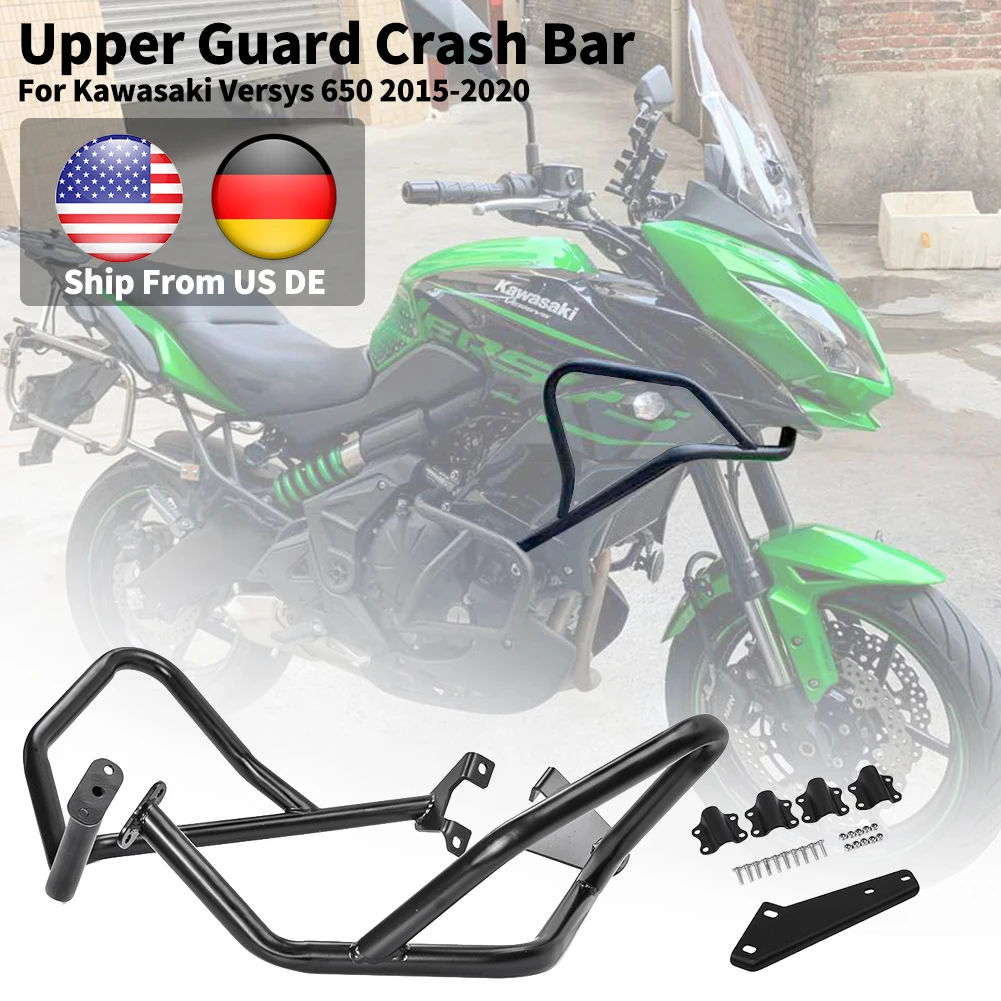 Versys-650-Accessories-Motorcycle-Lower-Upper-Engine-Guard-Crash-Bar ...
