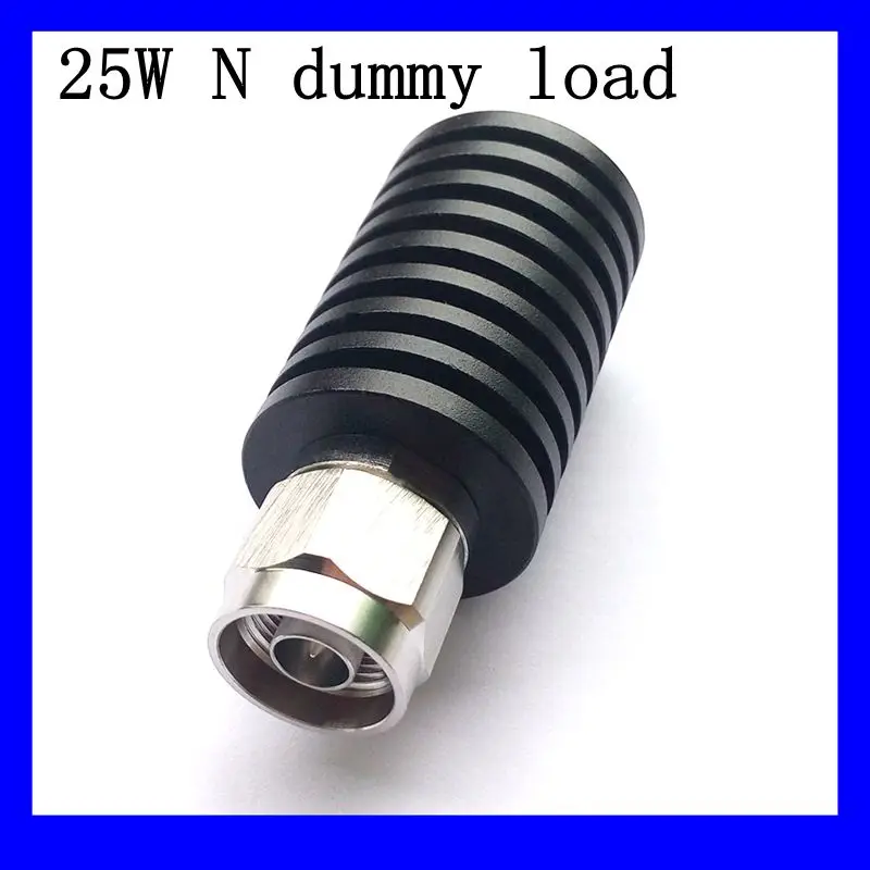 25W N Male Plug RF Coaxial Termination Dummy Load 3GHz/4GHZ/6GHZ 50ohm ...
