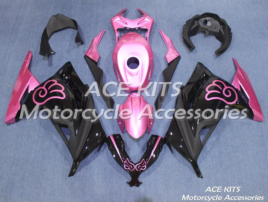 Kawasaki Ninja 300 Black And Pink