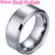 Moredear 4mm 6mm 8mm Bright And Dull Polish Silver Color Titanium Ring ...