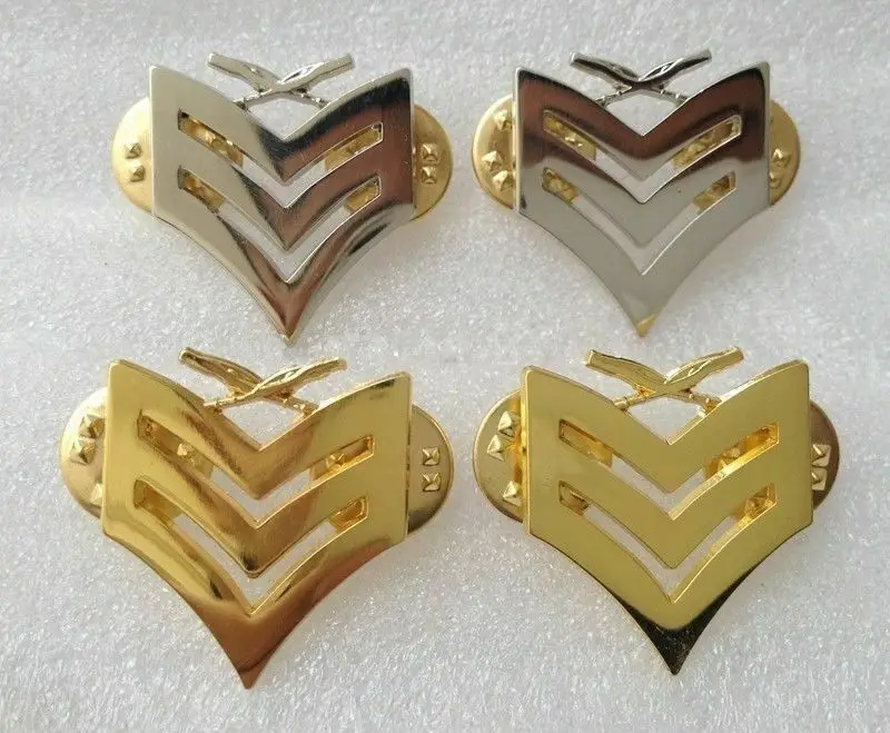 tomwang2012-TWO-PAIR-US-USMC-MARINE-CORPS-SERGEANT-RANK-INSIGNIA-METAL ...