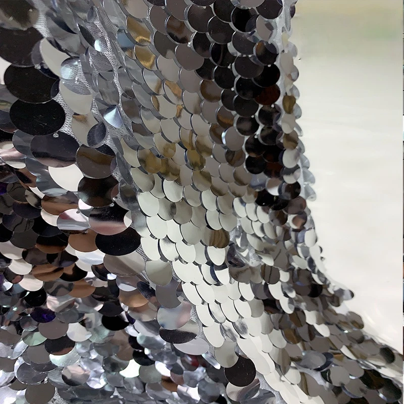 Silver Sequin Pattern