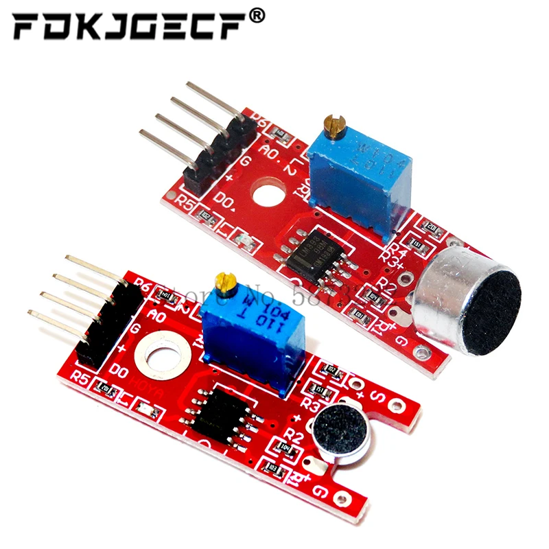 Microphone Voice Sound Sensor Detection Module For Arduino AVR PIC ...