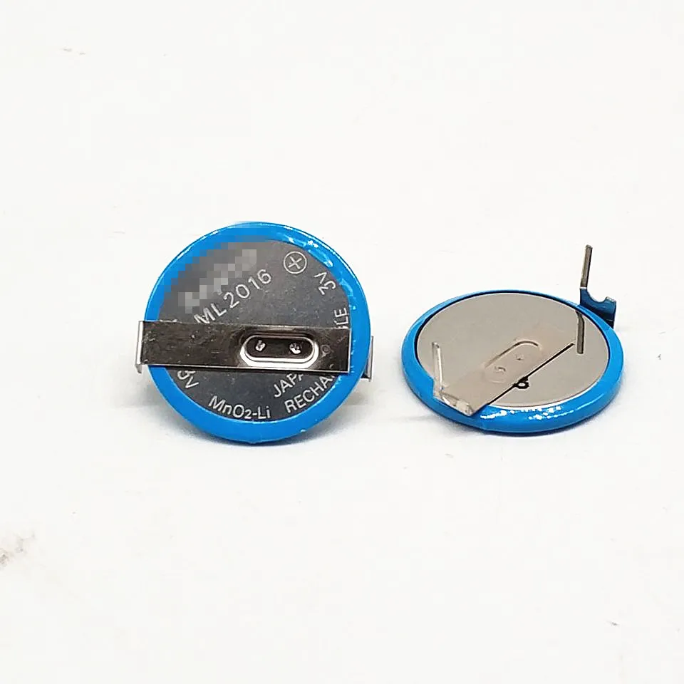 2pcs ML2016 rechargeable button battery computer motherboard battery ...