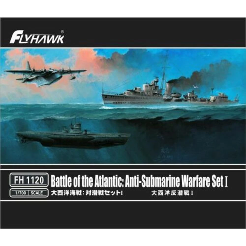 Flyhawk FH1120 1/700 Battle of the Atlantic : Anti Submarine Warfare ...