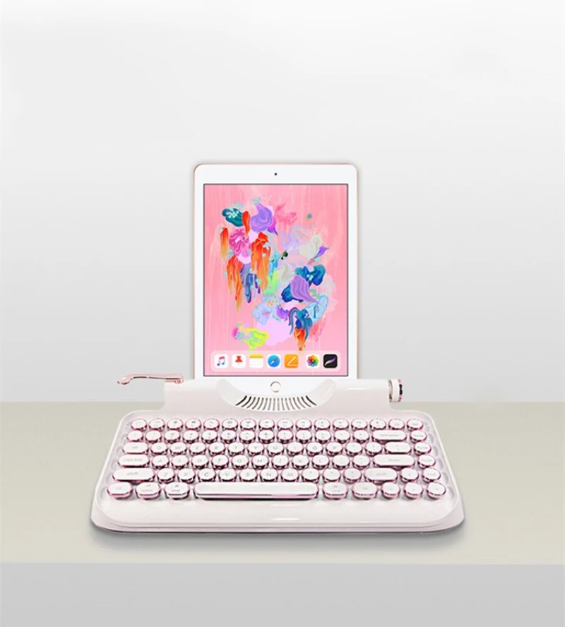 MX520 Hellboy KnewKey Steampunk Typewriter Wireless Keyboard