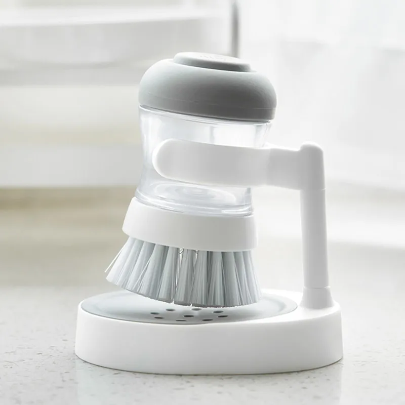 Kitchen Brush Utensils Cleaner Press Type Non-stick Oil Automatic ...