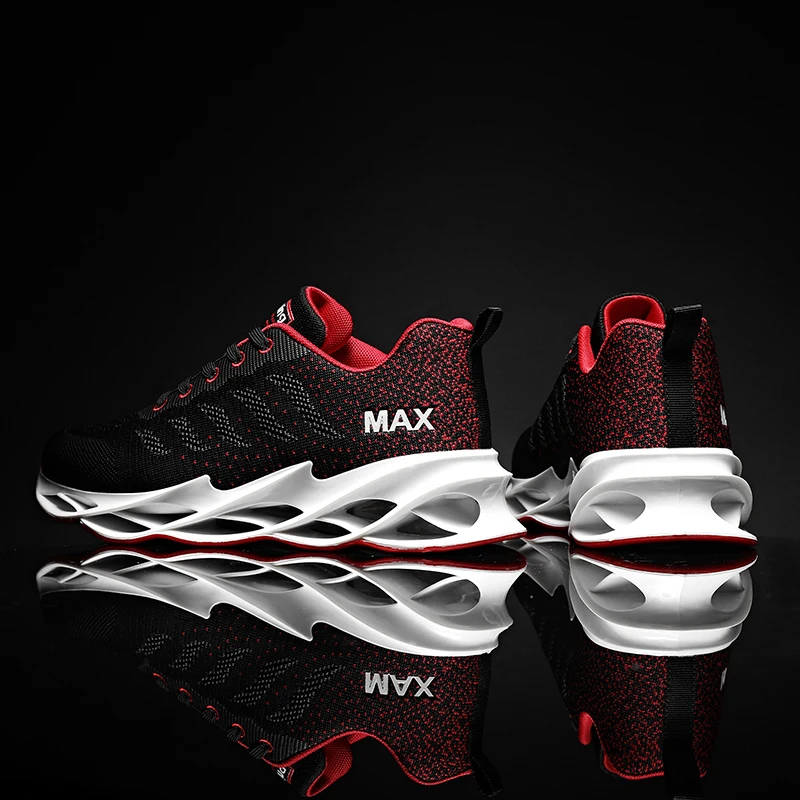 New Trend Running Shoes Men Damping Blade Sneakers Man Outdoor Non Slip ...