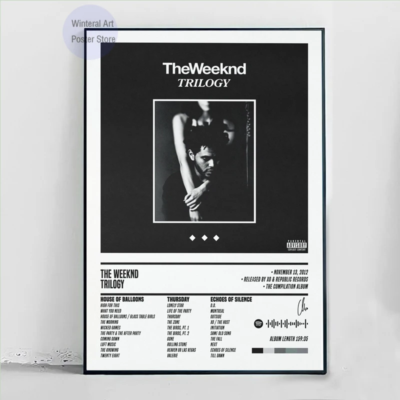 The Weeknd Trilogy Cd