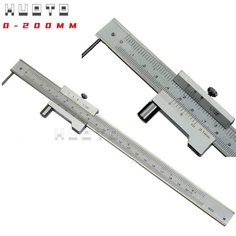 Marking Vernier Caliper Carbide | Caliper Ruler Vernier Calipers - 0 ...