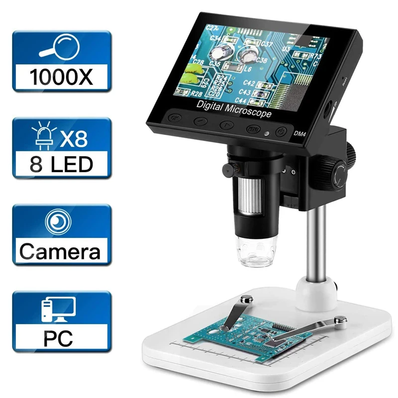 4-3-LCD-Display-USB-Digital-Electronic-Microscope-Endoscope-Record ...