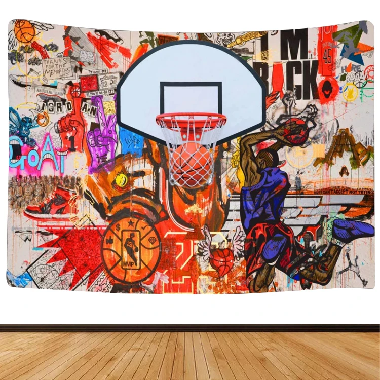 Graffiti Basketball Hoop