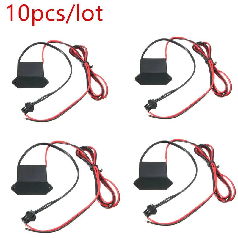 10pcs Neon El Wire Power Driver Controller For 1-10m Led El Wire Light ...