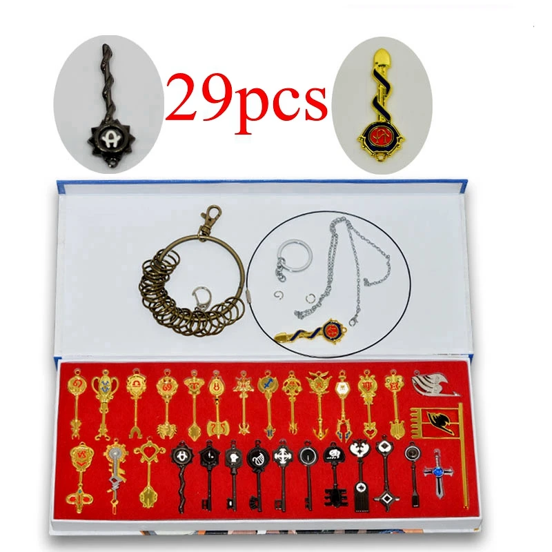 Fairy Tail Lucy Sign Of The Zodiac Gold Key Collection - Crazy Anime Store